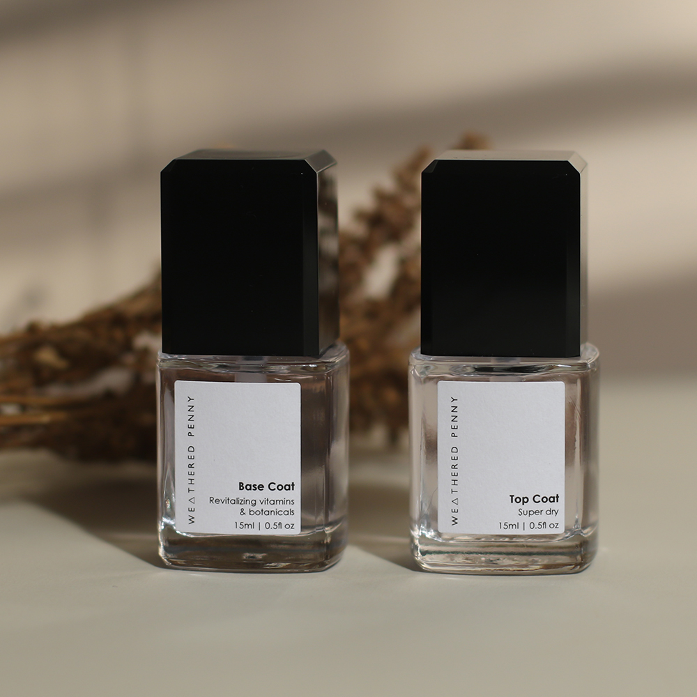 Layered Chain Necklace | Chunky Chain | A Weathered Penny