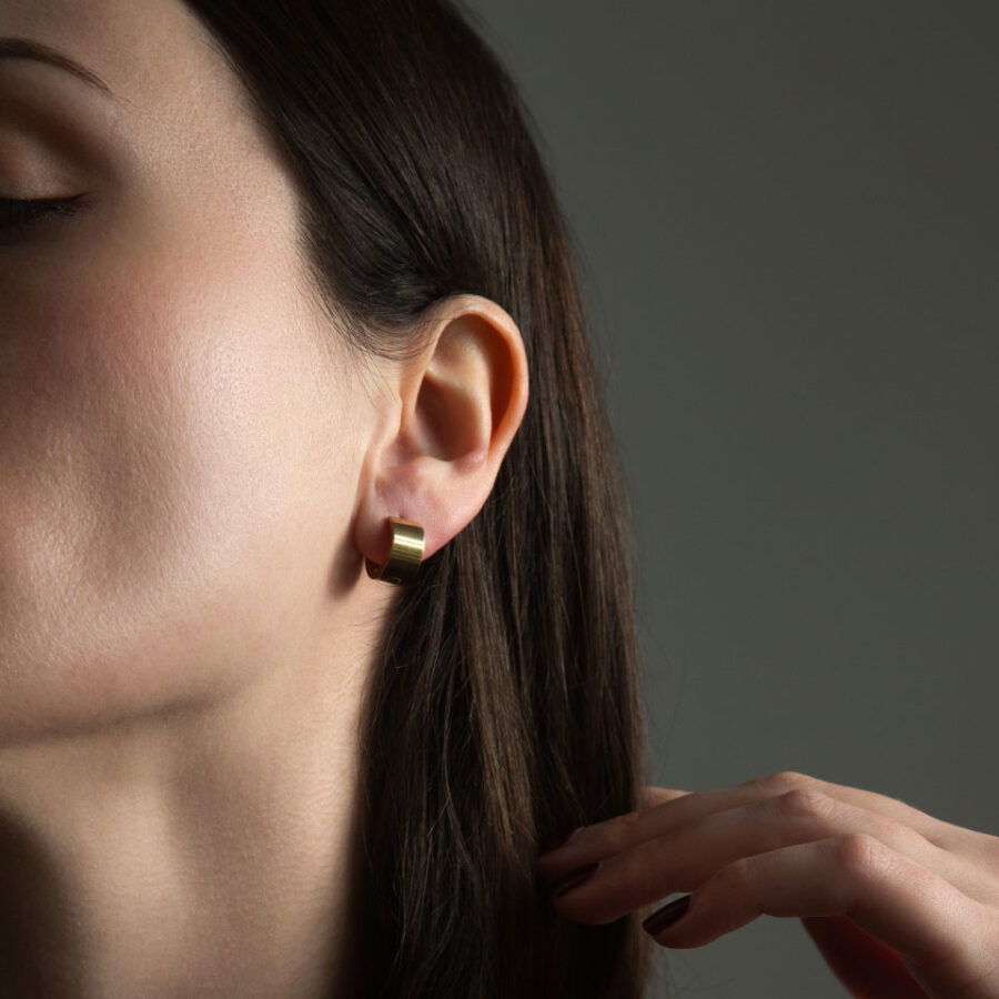 Gold Vera Hoops | Considered | A Weathered Penny